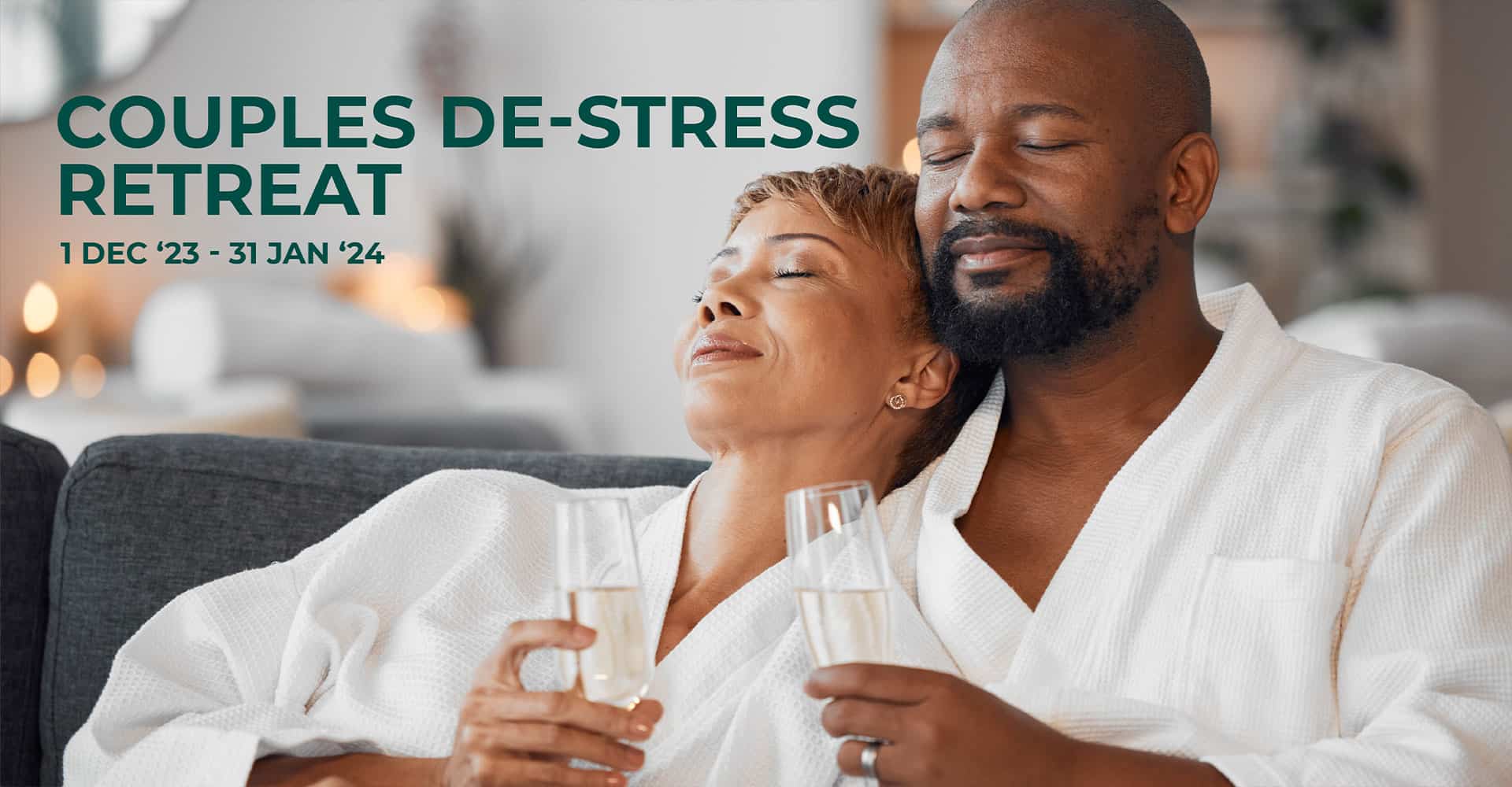 Couples De – Stress Retreat - The Caledon