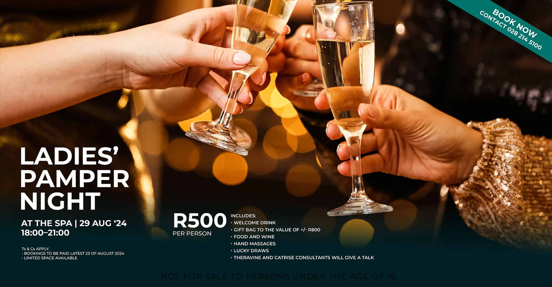 Ladies Pamper Night - The Caledon